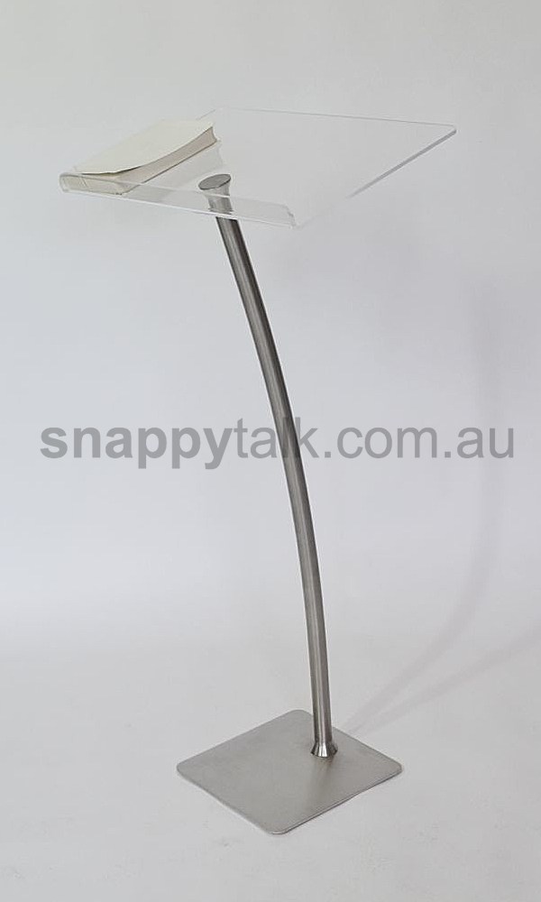 Arc0 Modern Pulpit- 48cm/19"- clear top | Procson